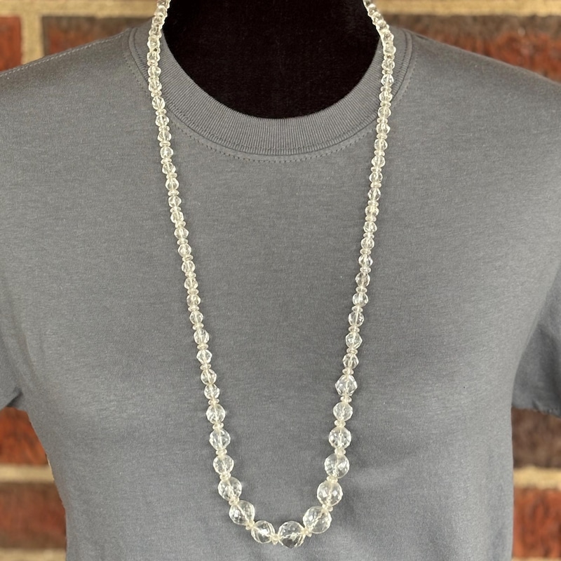 Graduated Crystal Strand - Etsy
