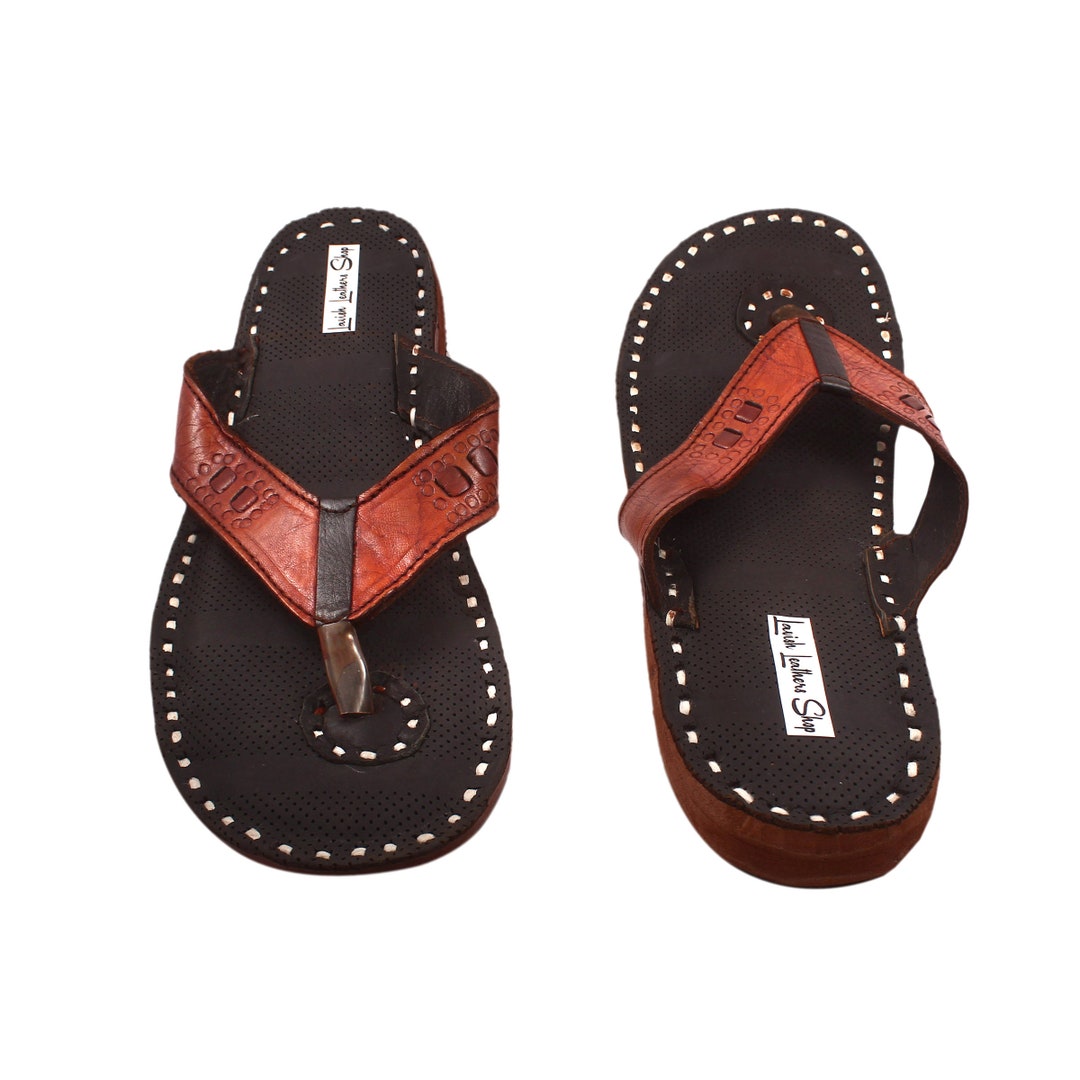 Men Kolhapuri Chappals Kolhapuri Men Flats Men Flip Flops Mens Sandals ...