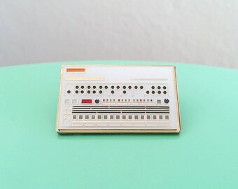 MPC 2500 Drum Machine Enamel Pin White | Etsy