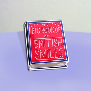 Big Book of British Smiles (the Simpsons) Enamel Pin - Etsy