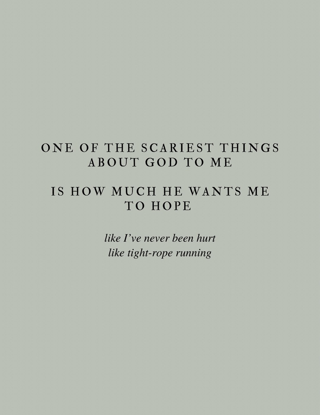 Tight-rope Running Poem Printable - Etsy