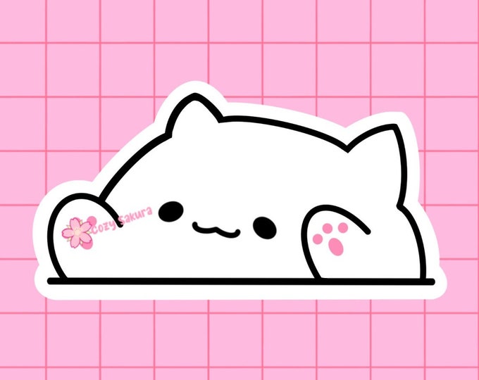 Sylveon Bongo Cat Vinyl Sticker Waterproof, Fade Proof, Weather Proof ...