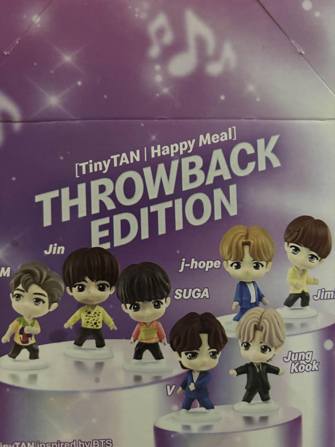 Mcdonald’s Happy Meal Toys BTS Tinytan Throwback Edition - Etsy