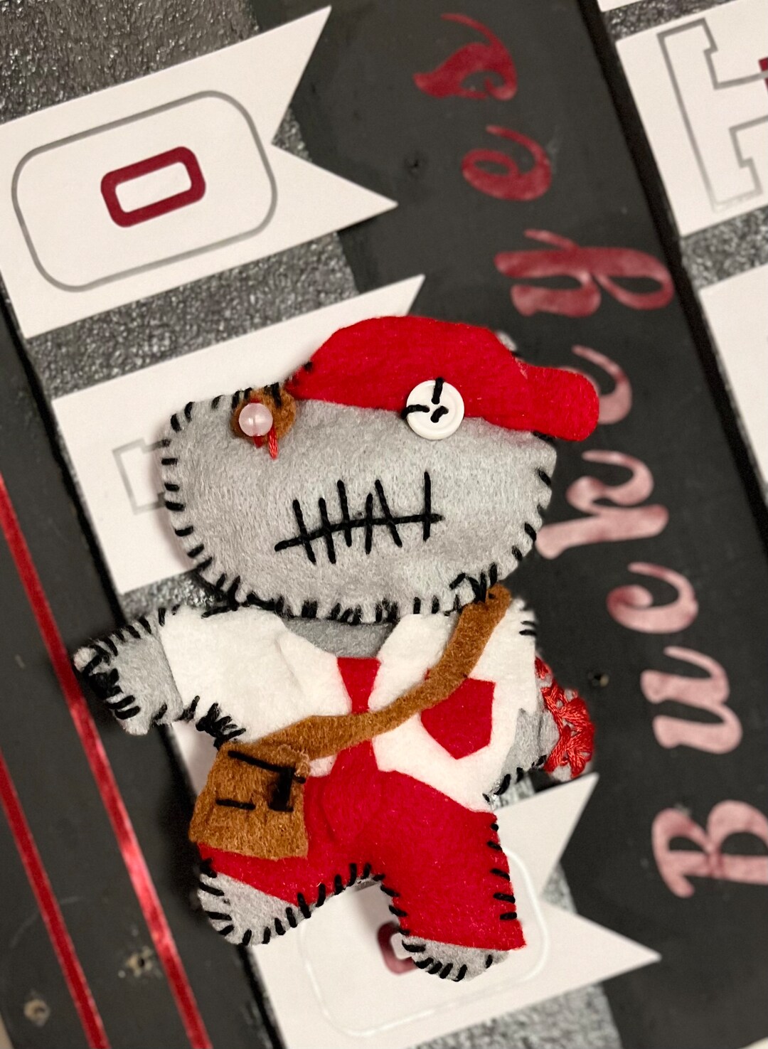 Ohio State Buckeye Mini Plush Zombie - Etsy