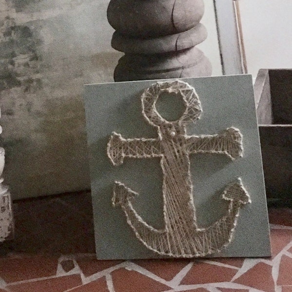 Anchor String Art - Etsy
