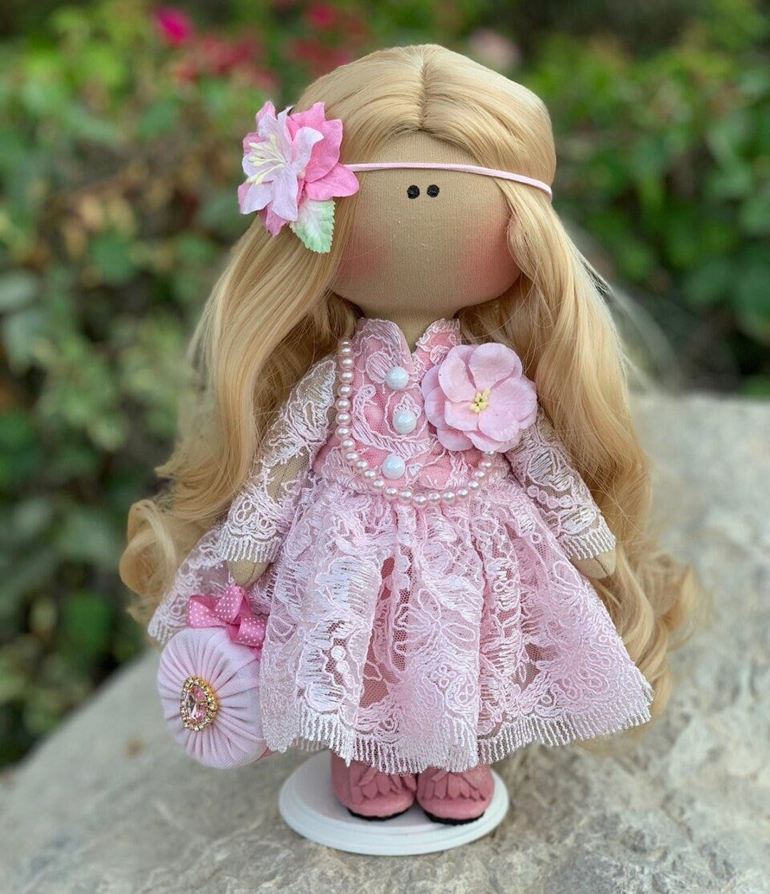 Handmade Tilda Doll Textile Doll Classic Style Doll Rag Doll Cloth Doll ...