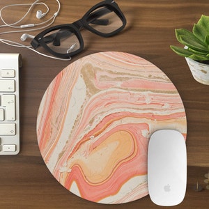 Mouse Pad, Marble Mousepad, Mouse Mat Marble Print Mouse Pad Office ...