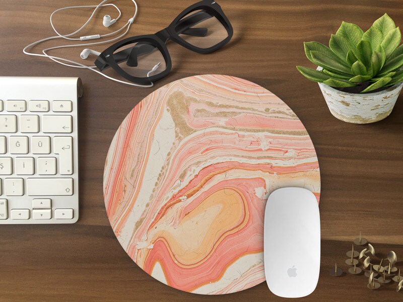 Mouse Pad Marble Mousepad Mouse Mat Marble print Mouse Pad | Etsy