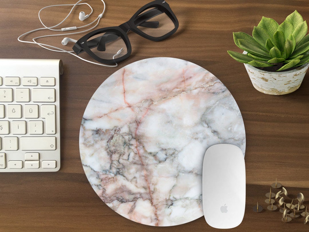 Mouse Pad, Marble Mousepad, Mouse Mat Marble Print Mouse Pad Office ...