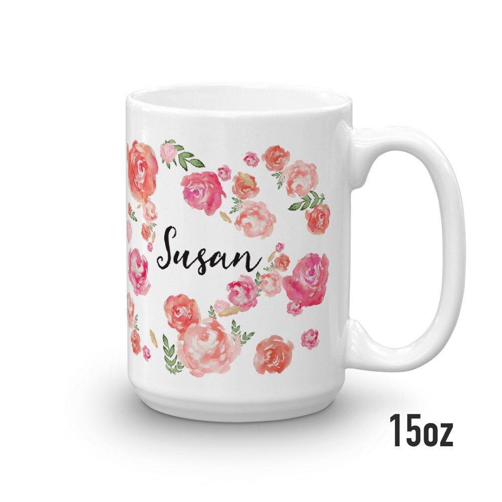 Personalized coffee mug Monogram unique coffee mug tea | Etsy