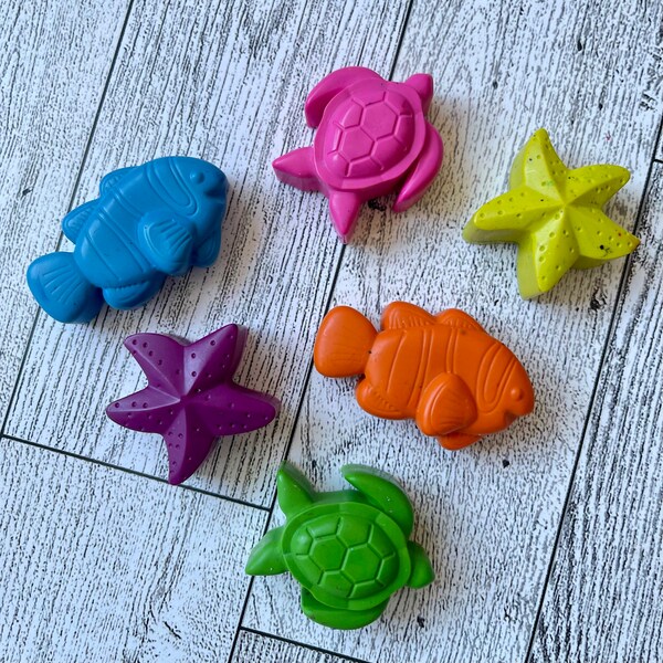 Fish Crayons - Etsy