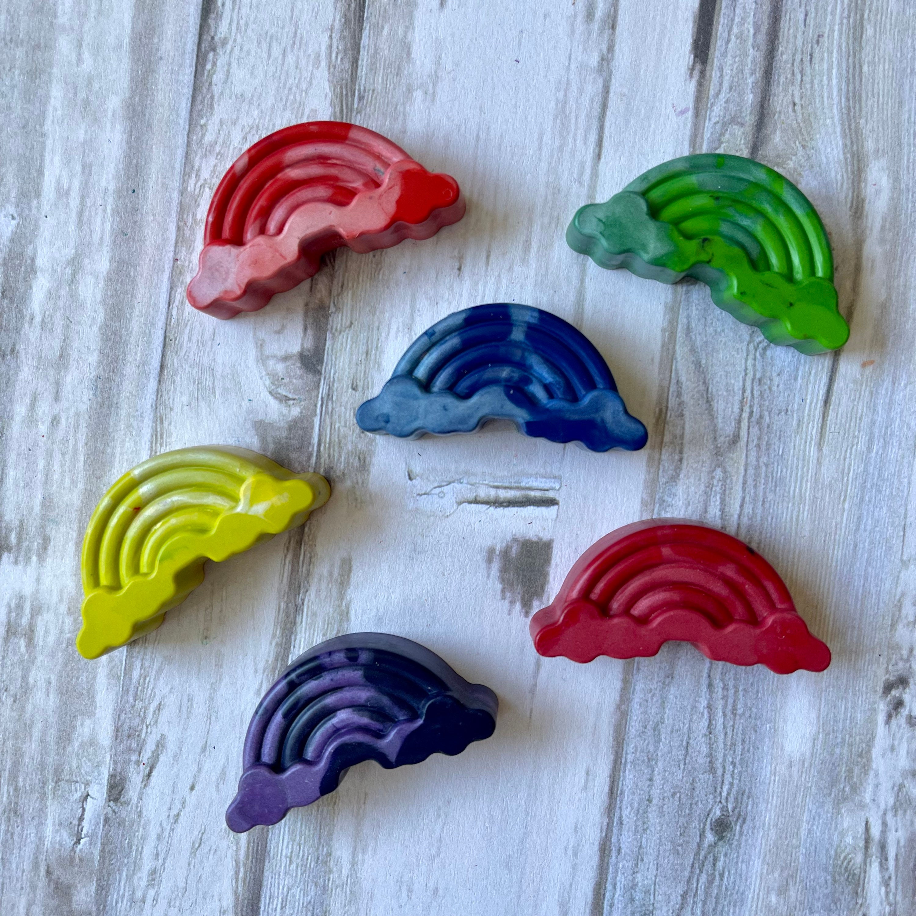 Rainbow Crayons Birthday Gift Ideas for Party Favors Crayon Box Set ...