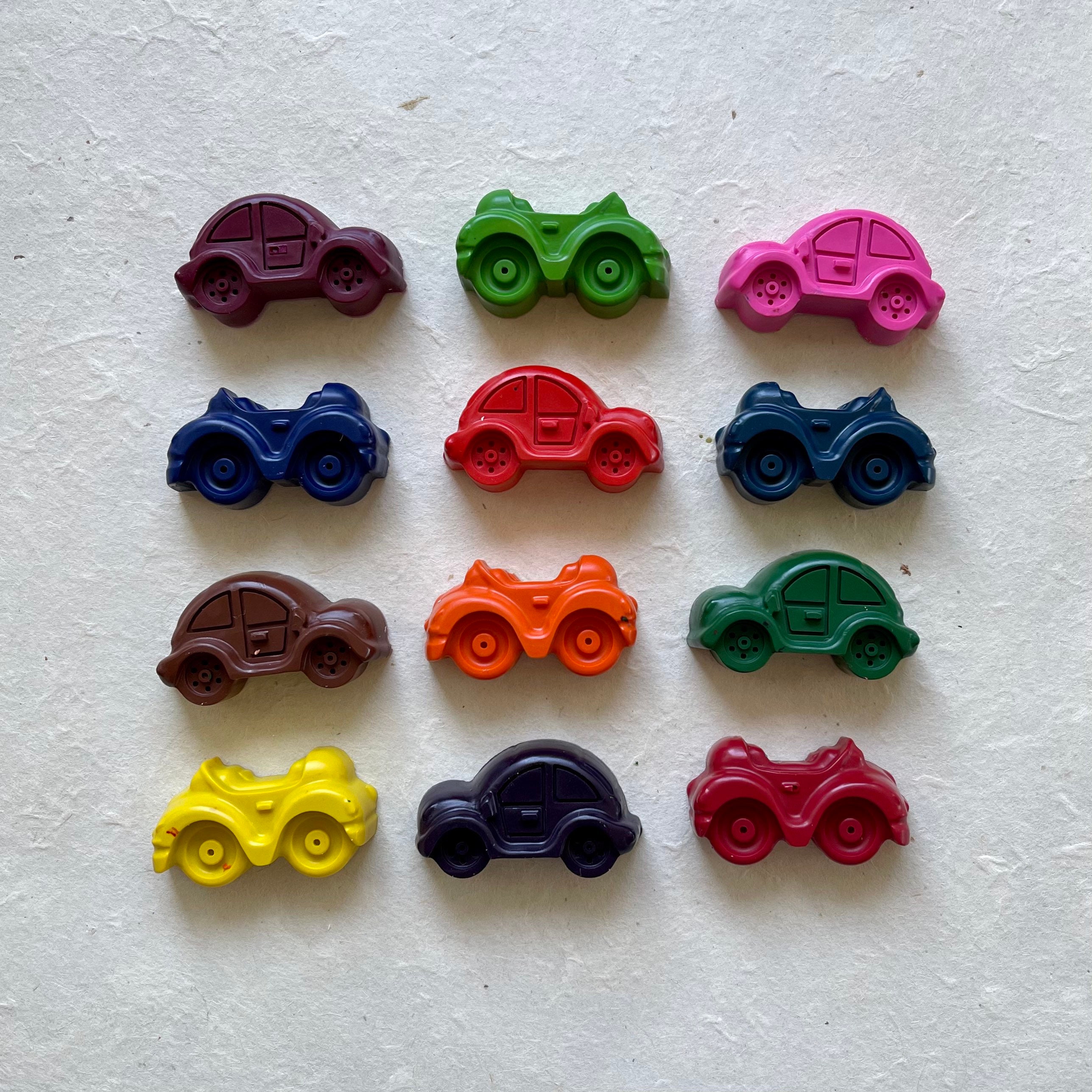 Car Crayons Cars Birthday Theme Ideas for Party Favors - Etsy