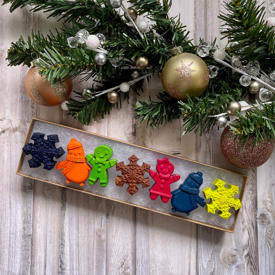 Christmas Snow Crew Crayons, Coloring, Stocking Stuffers, Christmas ...