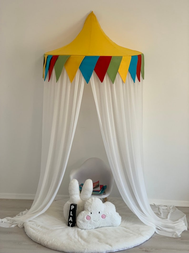 Circus Theme Canopy Circus Theme Tent Kids Canopy Hanging | Etsy