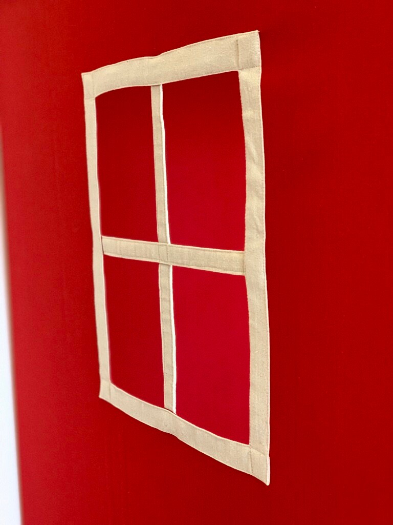 Red Twin Size Canopy Playhouse Tent Canopy Canopy Bed - Etsy