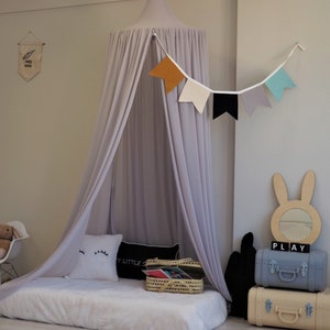 Light Grey Canopy, Baldachin, Light Grey Canopy, Hanging Tent, Canopy ...