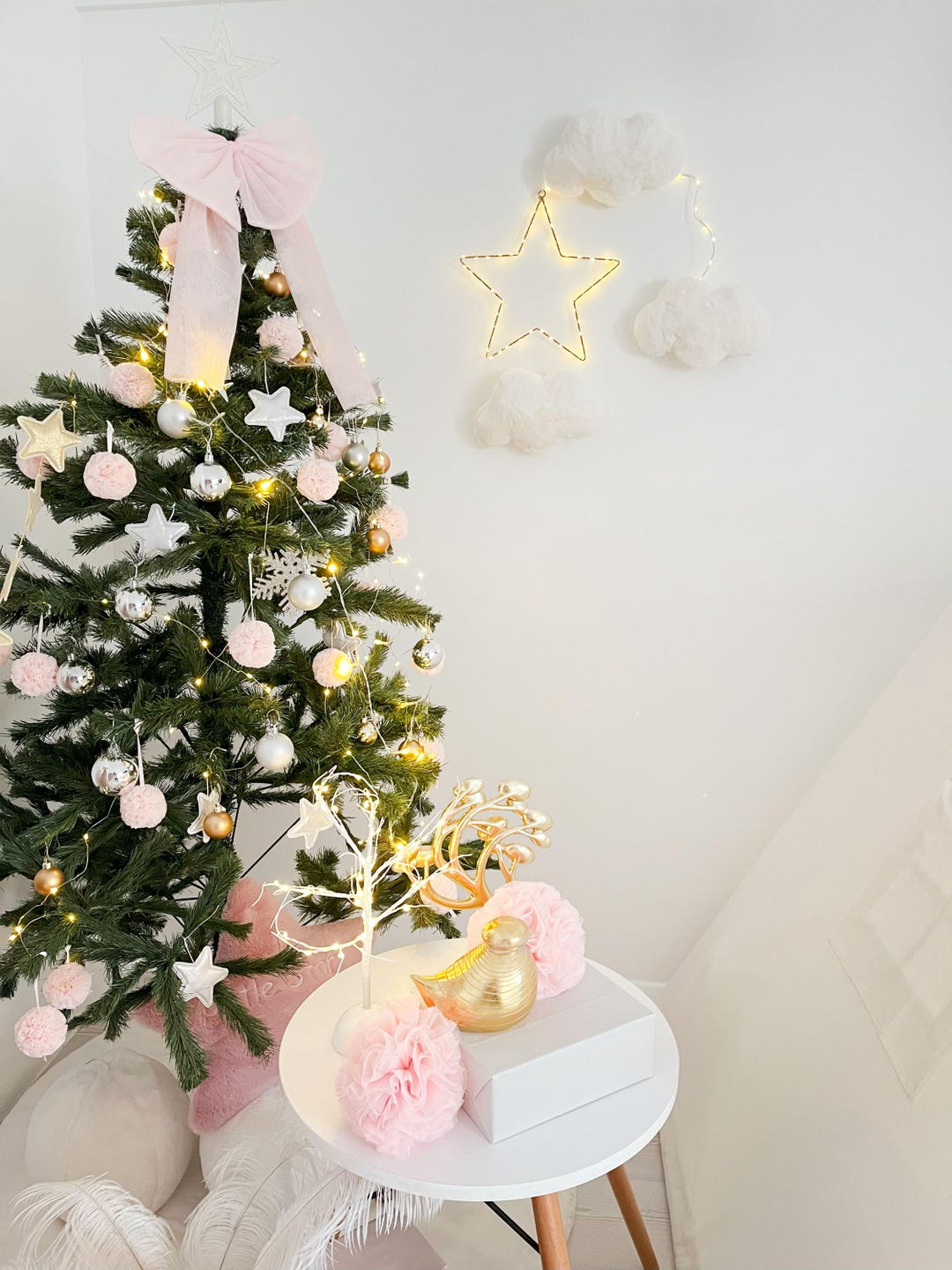 Cloud Wall Decorations, Star LED Light, Cloud Decorations, Create a ...