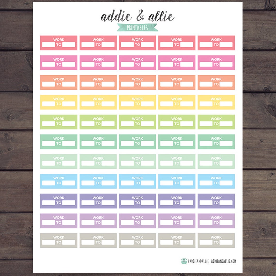 Work Stickers, Shift Work Stickers, Printable Work Planner Stickers - Etsy