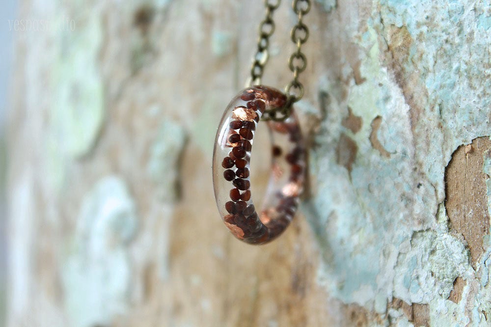 Black resin ring Mustard Seed ring Botanical ring Mustard Seed | Etsy