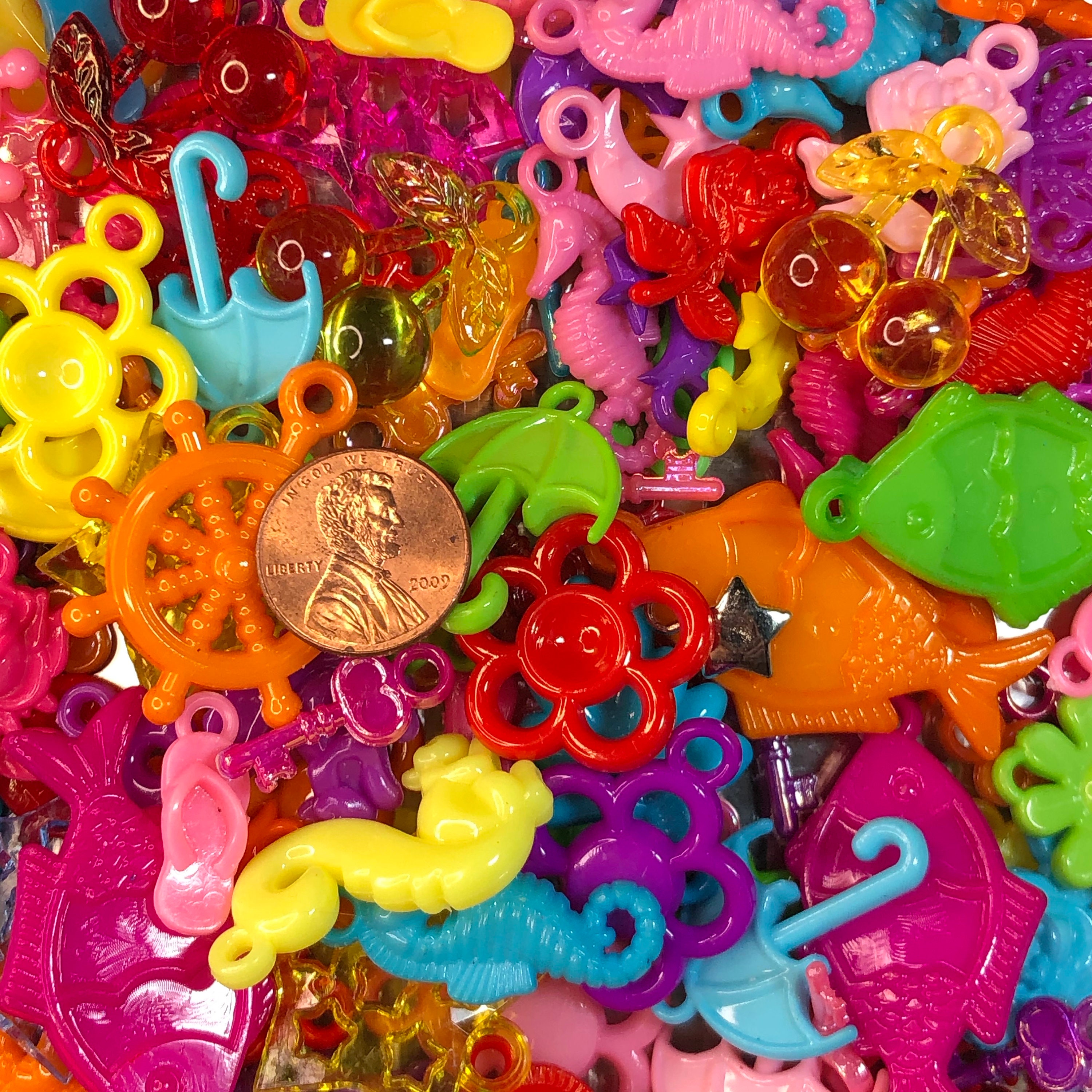 Acrylic Charm Mix 100 Grams Kawaii Mix Charms - Etsy