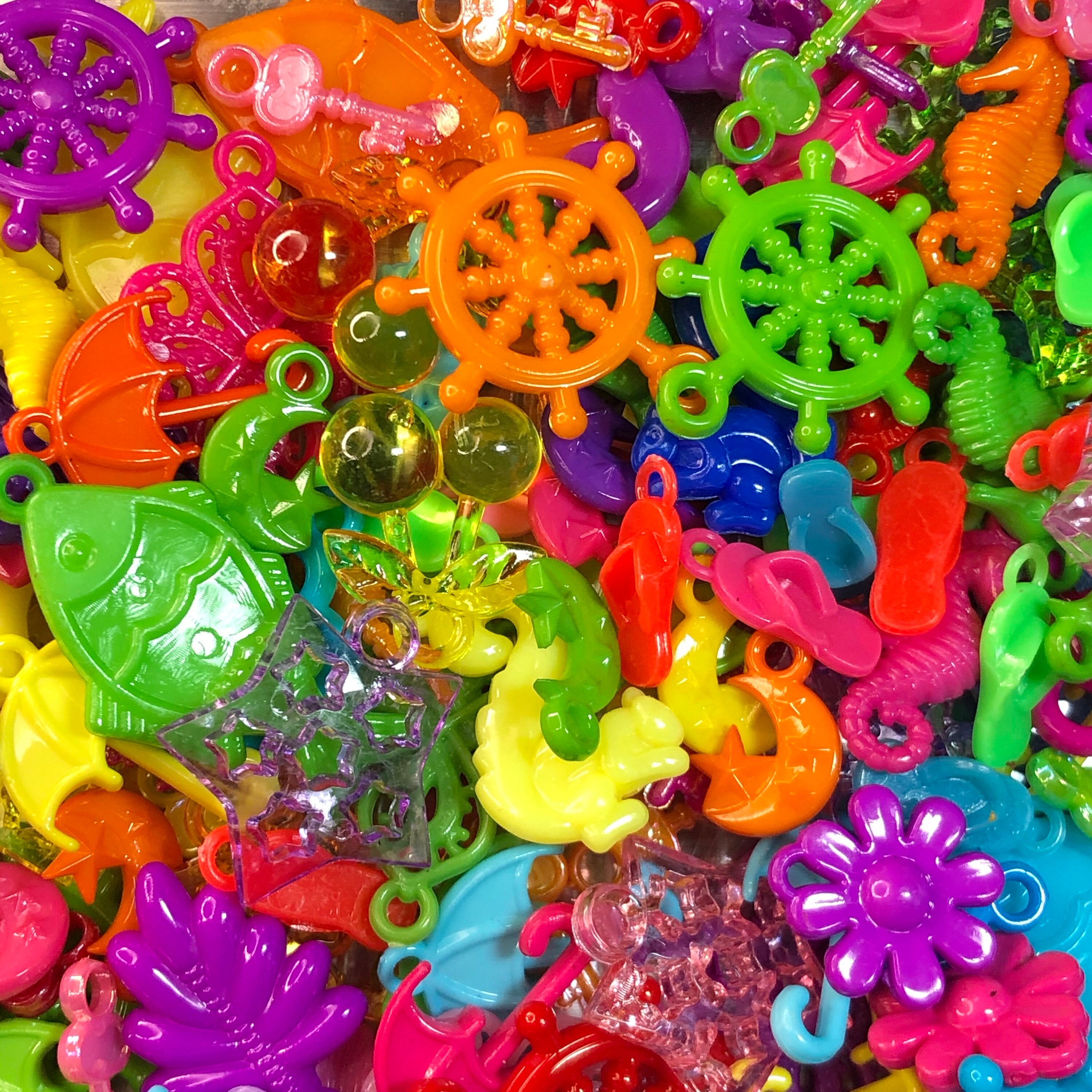 Acrylic Charm Mix 100 Grams Kawaii Mix Charms - Etsy