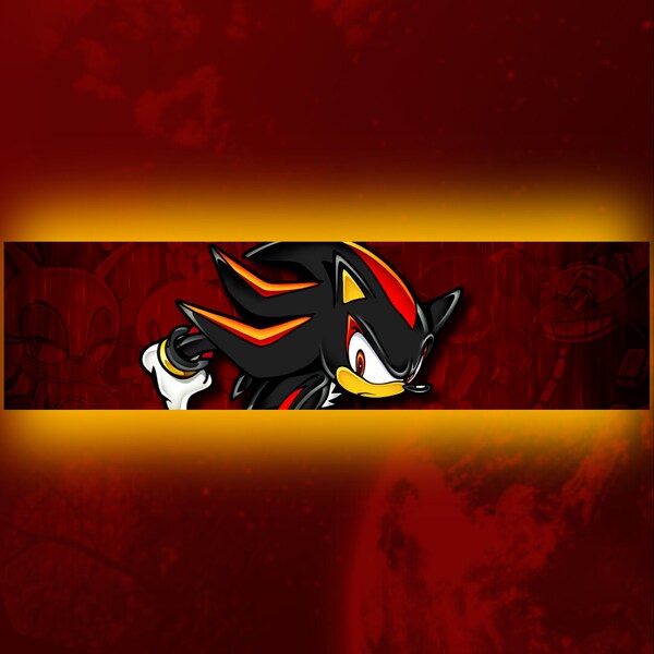 Sonic and Shadow Car Sticker - Etsy