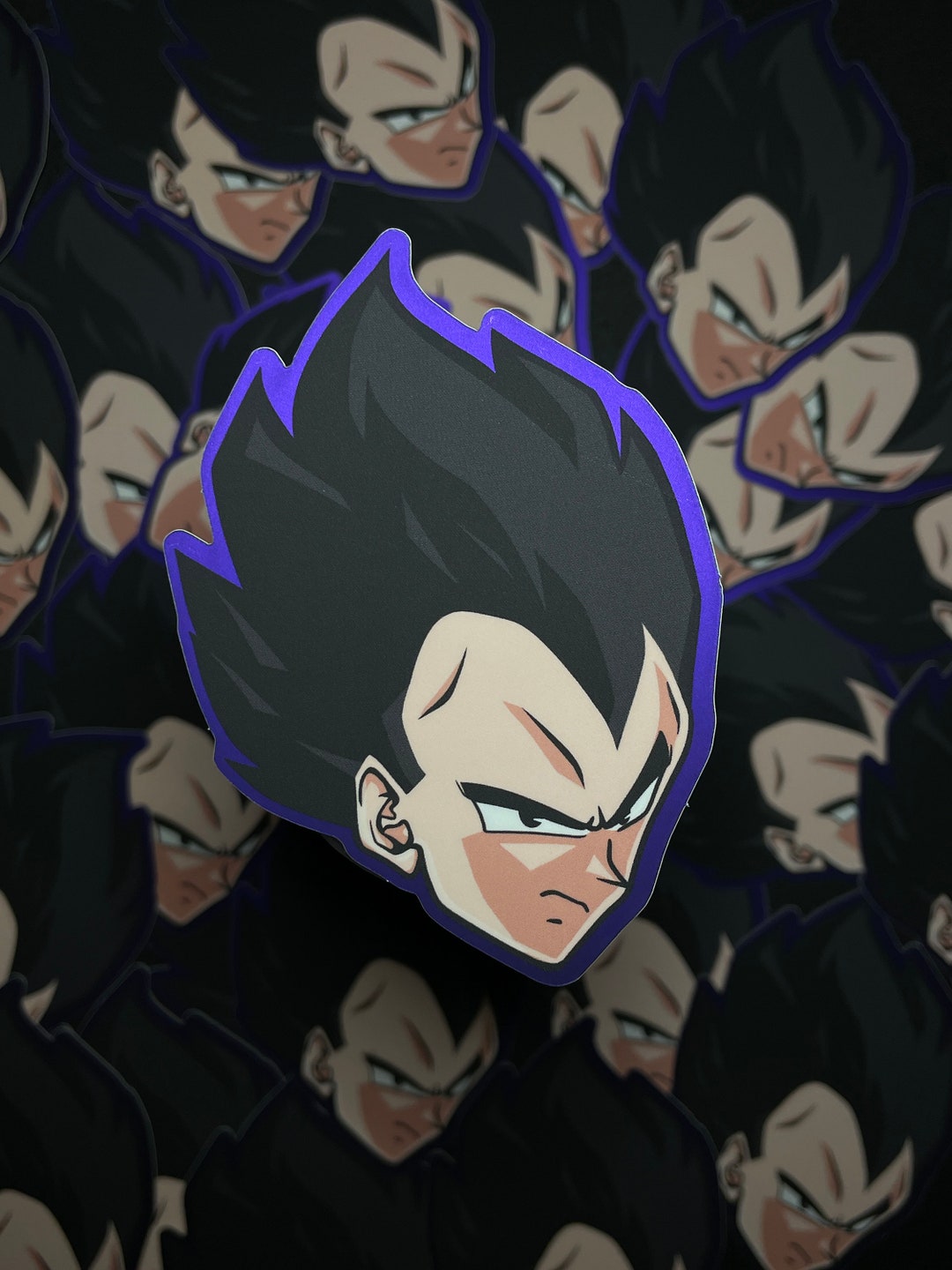 Vegeta Sticker – Prince of All Saiyans Soft Matte Vinyl, Waterproof ...
