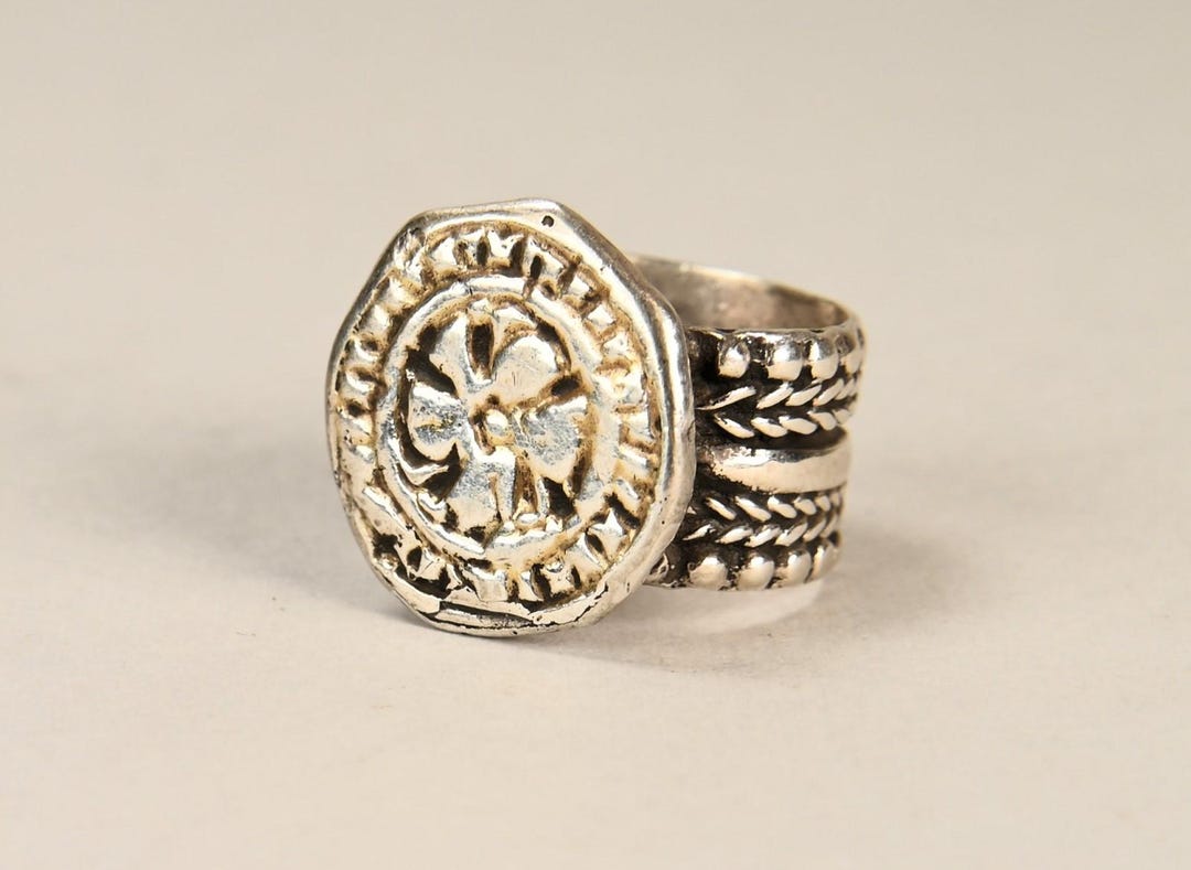 Antique Omani Flower Ring - Omani Silver Jewelry - Etsy