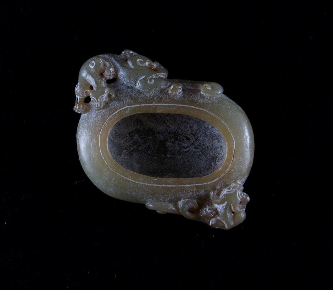 Chinese Jade Inkwell - Etsy