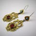 Turkmen Earrings - Turkmen Jewelry - Carnelian Earrings - Ethnic ...