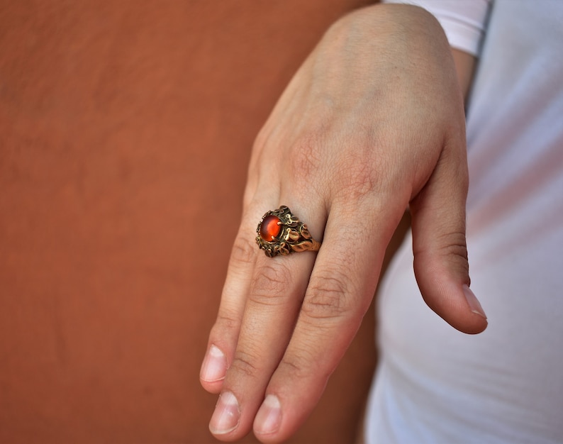 Exquisite Low Gold Ring Nepal Newari Traditional Ring - Etsy