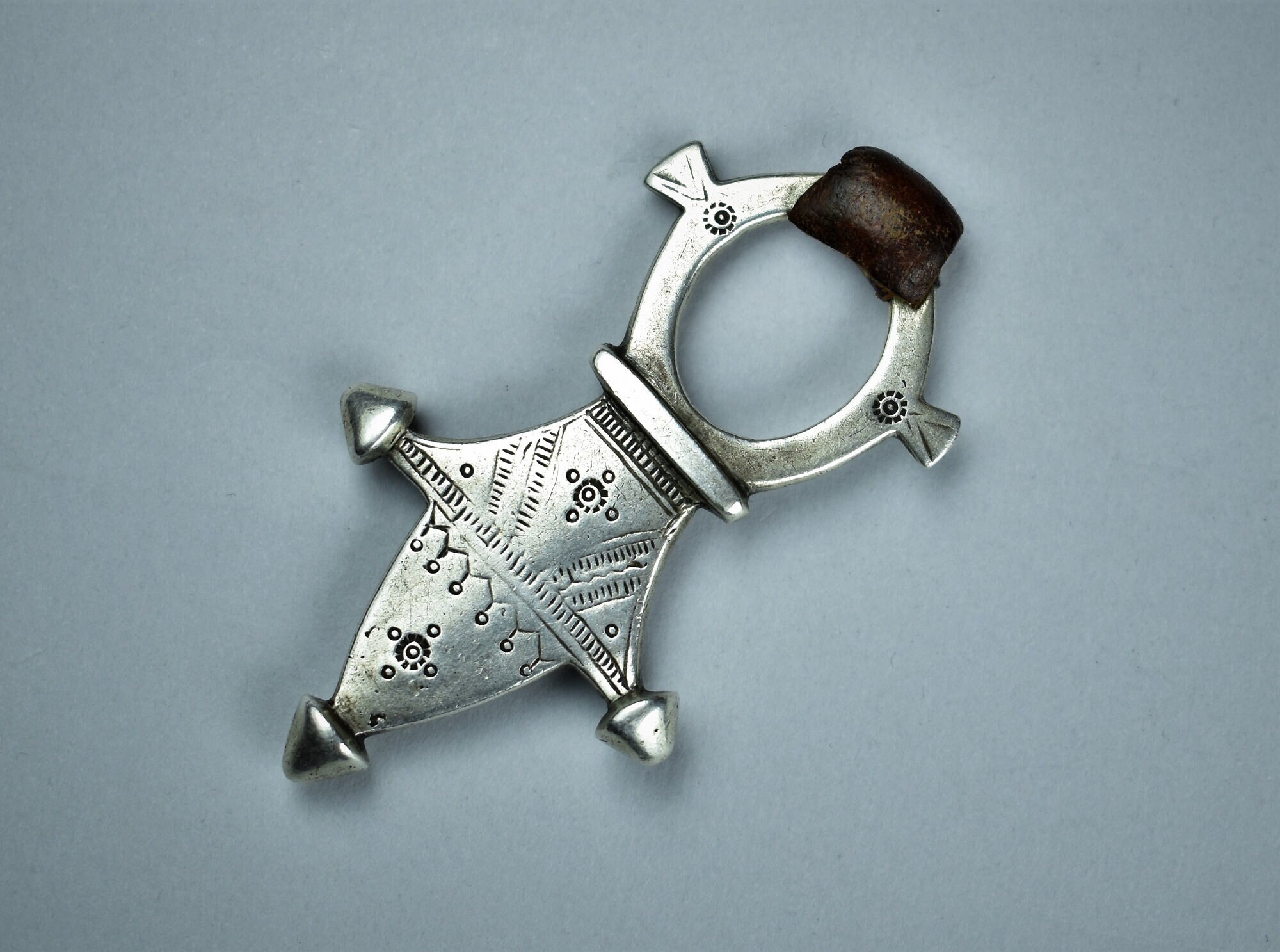 Antique Heavy Iferouane Tuareg Cross 24.7 Grams Solid Silver - Etsy