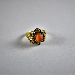 Exquisite Low Gold Ring - Nepal - Newari Traditional Ring - Etsy