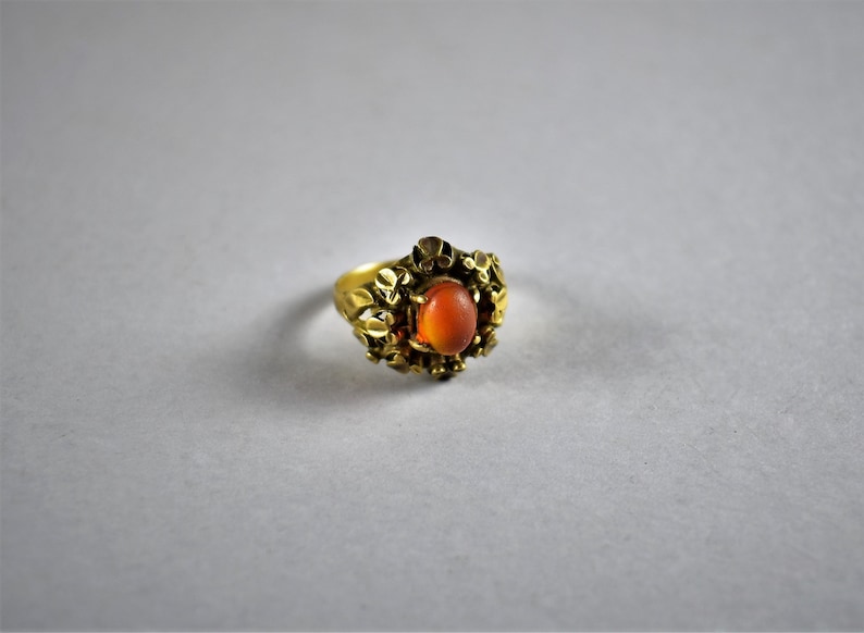 Exquisite Low Gold Ring Nepal Newari Traditional Ring - Etsy