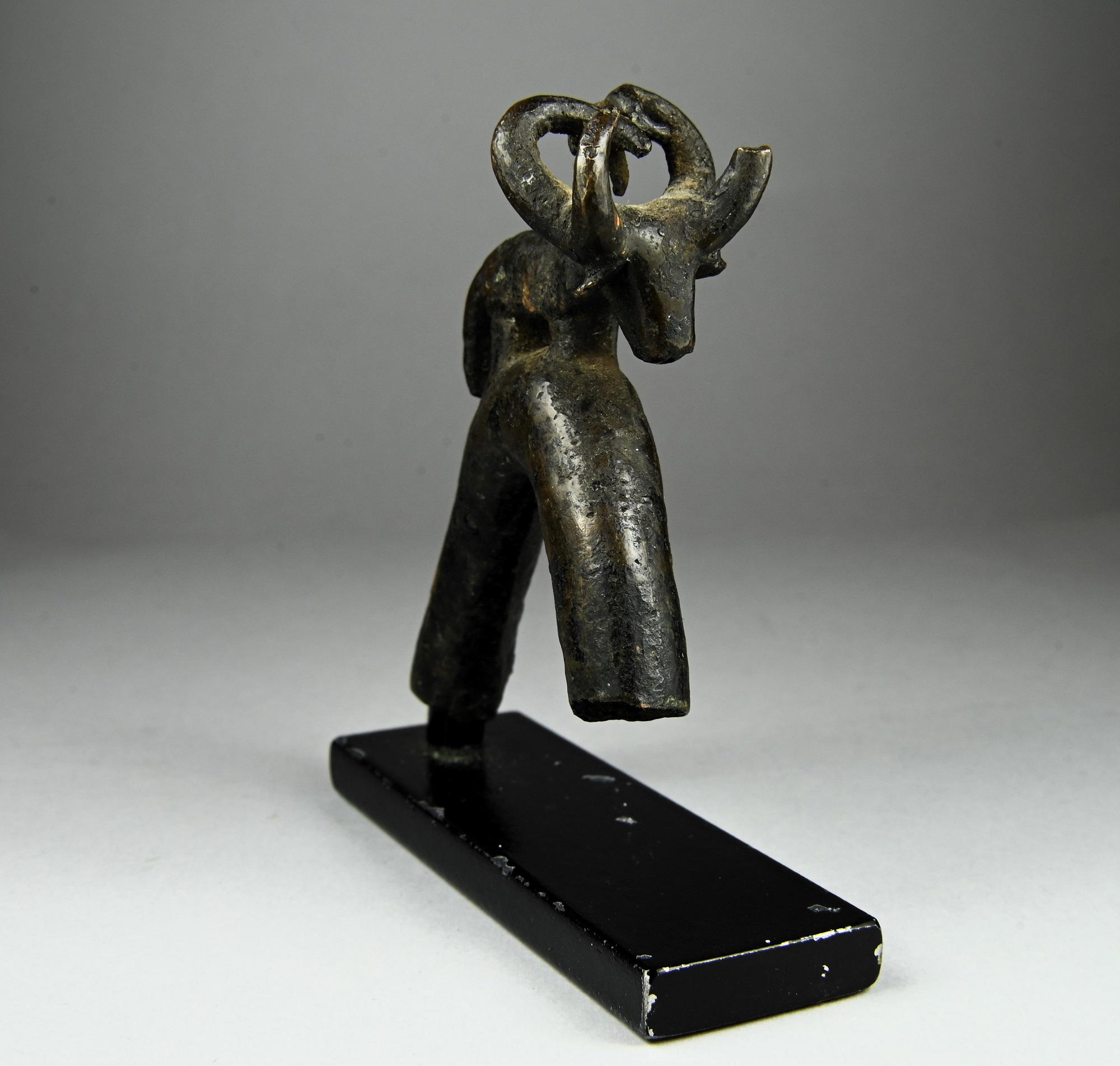 Ancient Luristan Ibex Bronze Sculpture - Etsy