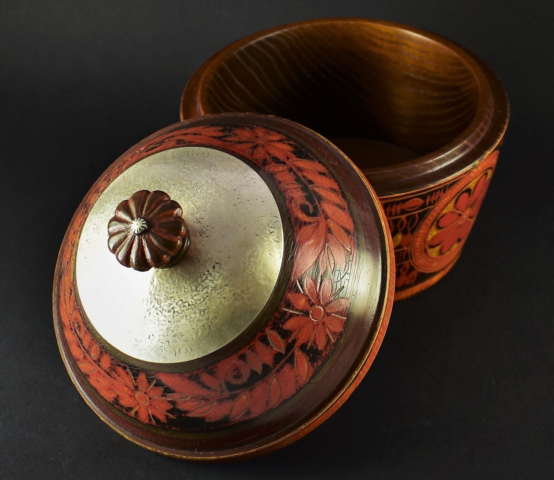 Old Spice Box Lacquered Wood Container | Etsy