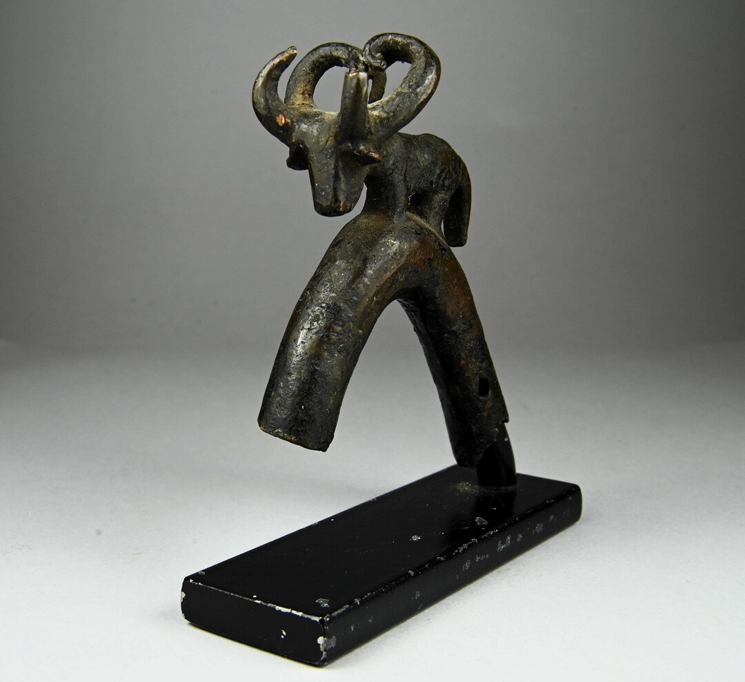 Ancient Luristan Ibex Bronze Sculpture - Etsy