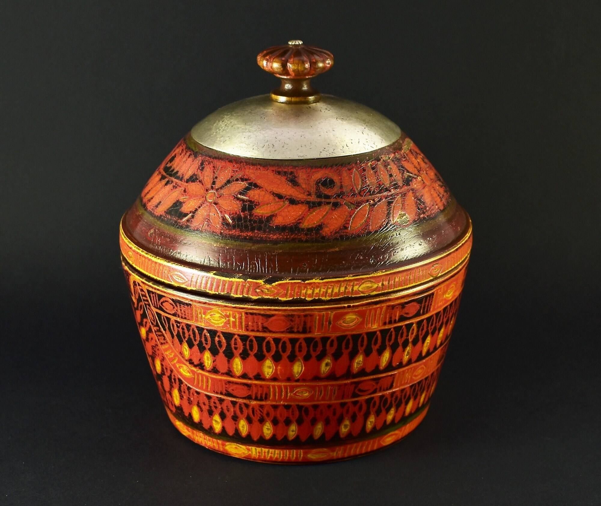 Old Spice Box Lacquered Wood Container | Etsy