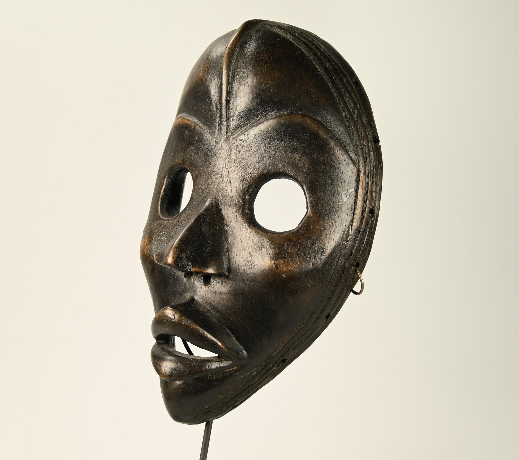 Antique Dan “fire Runner” Mask – Carved Wood, Early 20th Century - Etsy