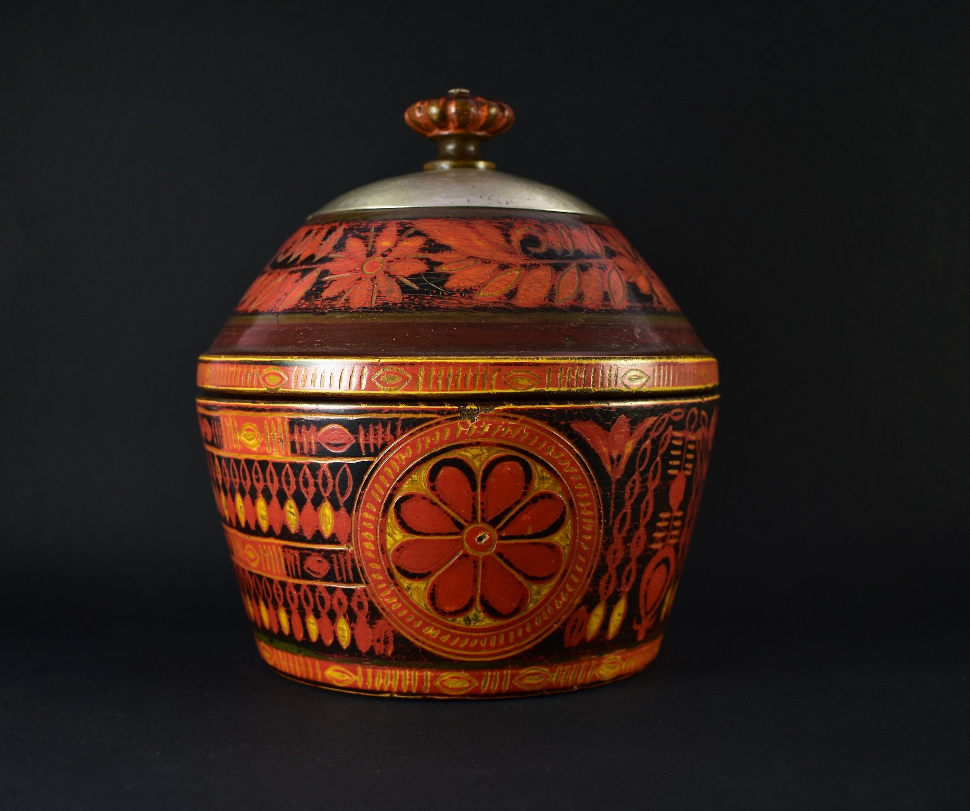 Old Spice Box Lacquered Wood Container | Etsy