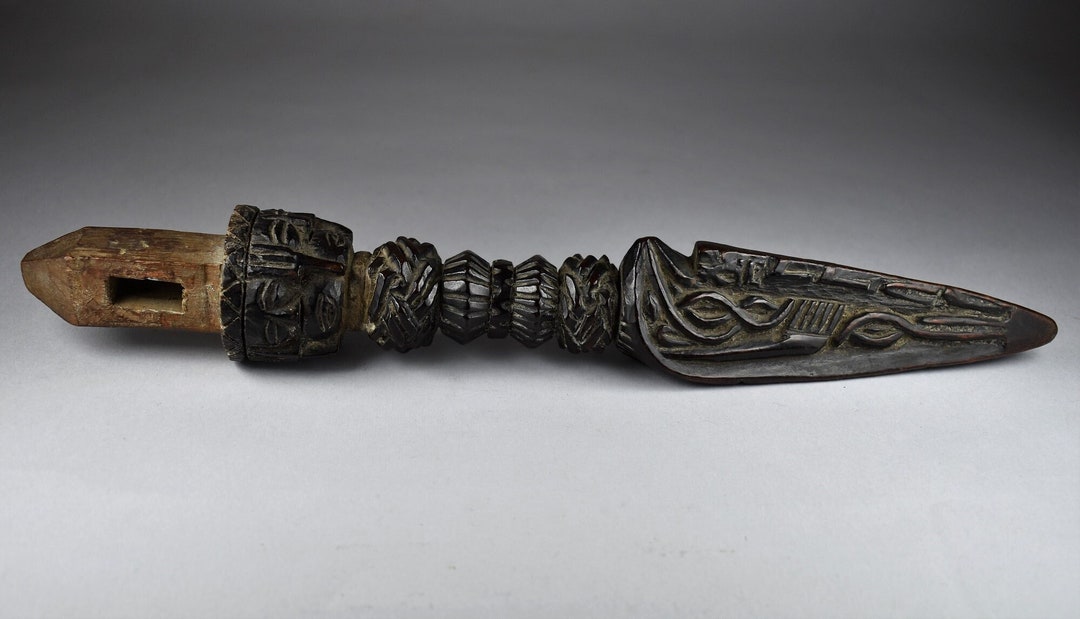Antique Nepalese Wooden Phurba - Etsy