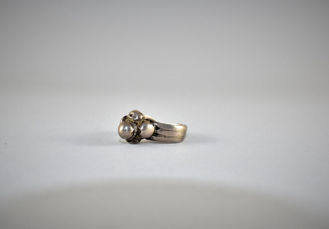 Antique Rajasthani Silver Ring - Etsy