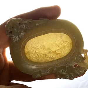 Chinese Jade Inkwell - Etsy
