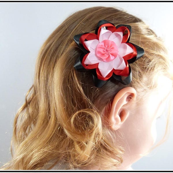 Large Ribbon Flower - Etsy