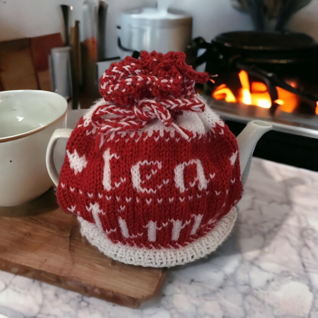 Tea Cosy Handmade With Tea Time Design - Etsy