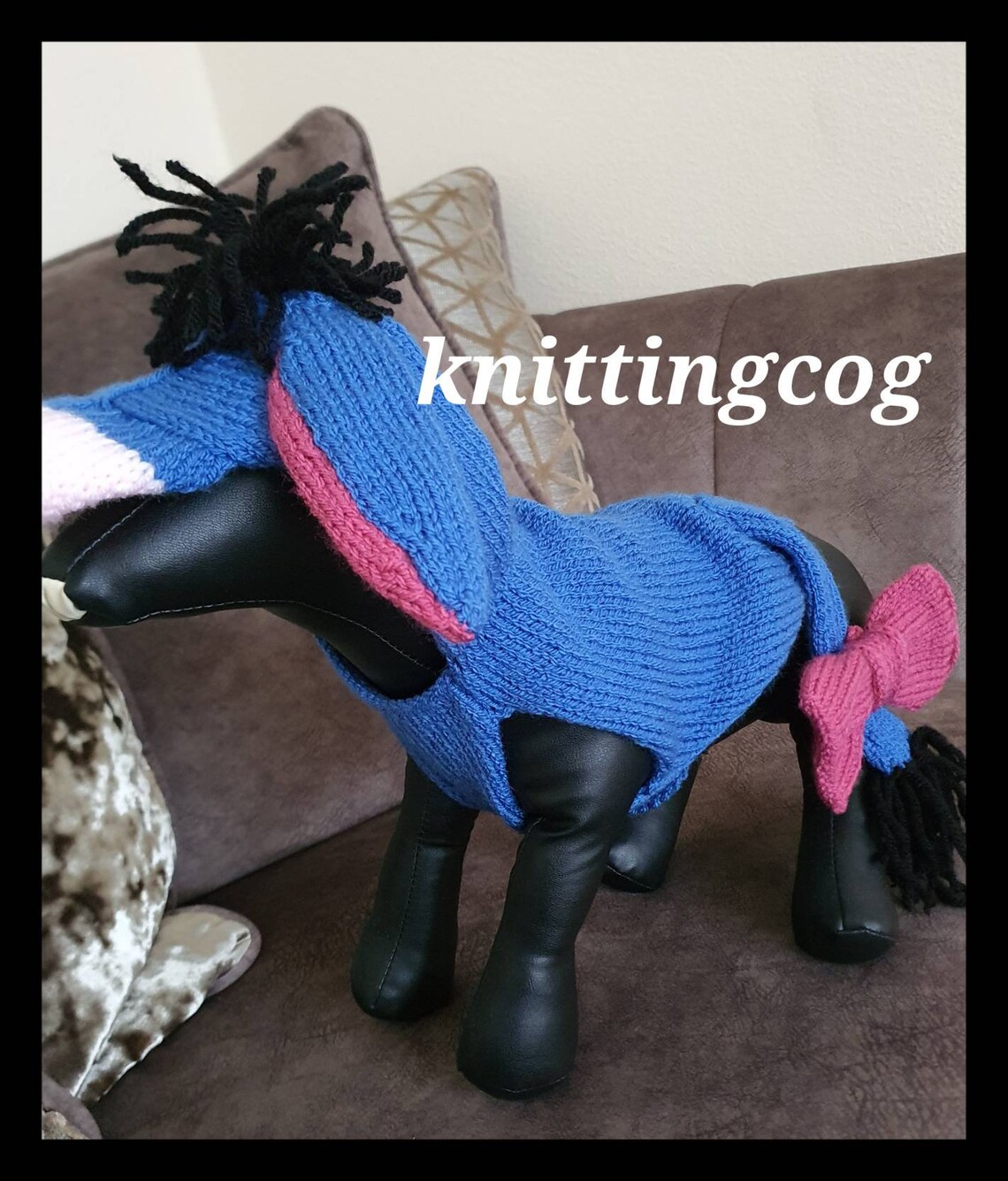 Handmade Eeyore Dog Costume - Etsy UK