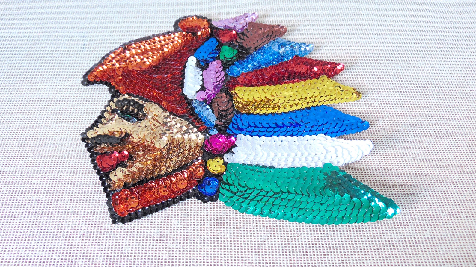 Mexican Aztec Warrior Patch Indian Headdress Native American | Etsy