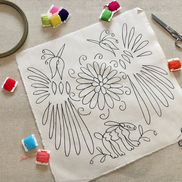 Otomi Embroidery Patterns - Etsy