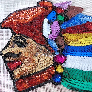 Mexican Aztec Warrior Patch, Indian Headdress Native American Patch - Etsy